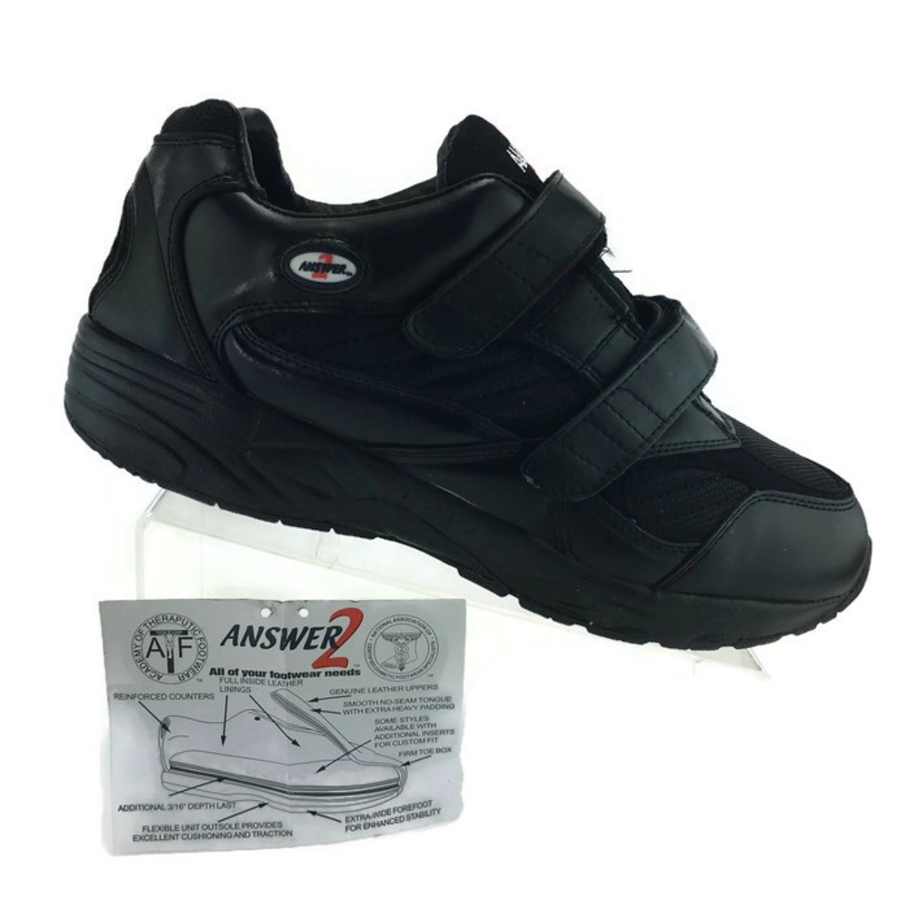 Answer2 Men’s Therapeutic Extra Depth Shoe Mesh - Gem
